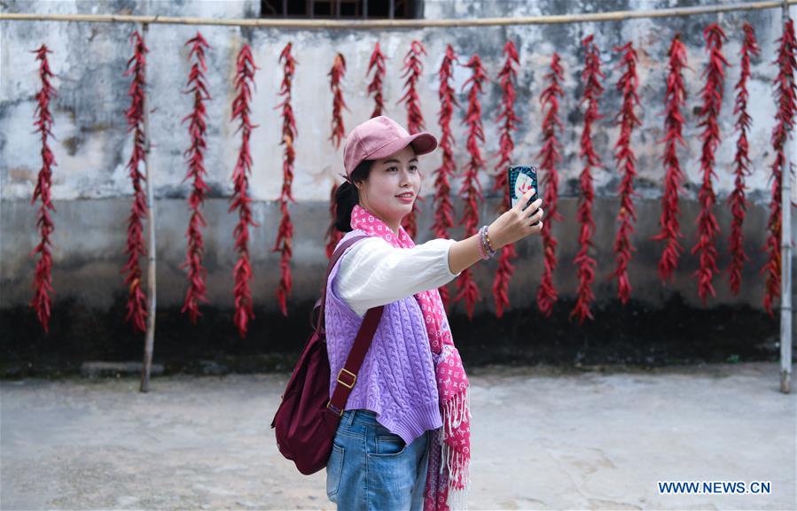 Xinye ancient village, tourist attraction in China's Zhejiang--China ...